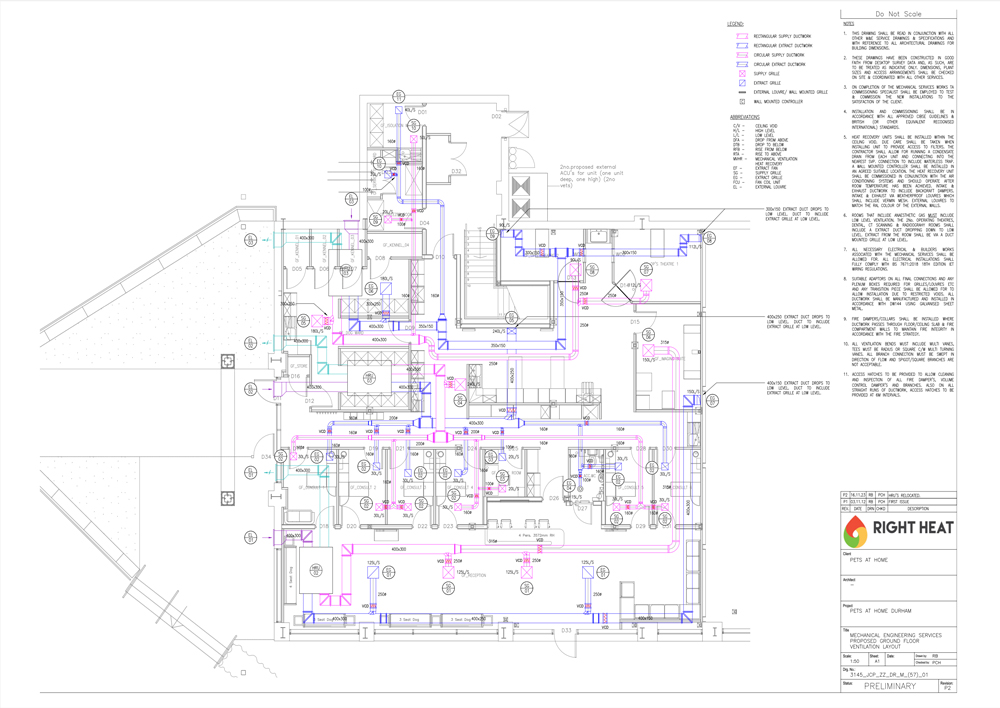 Ventilation - Right Heat